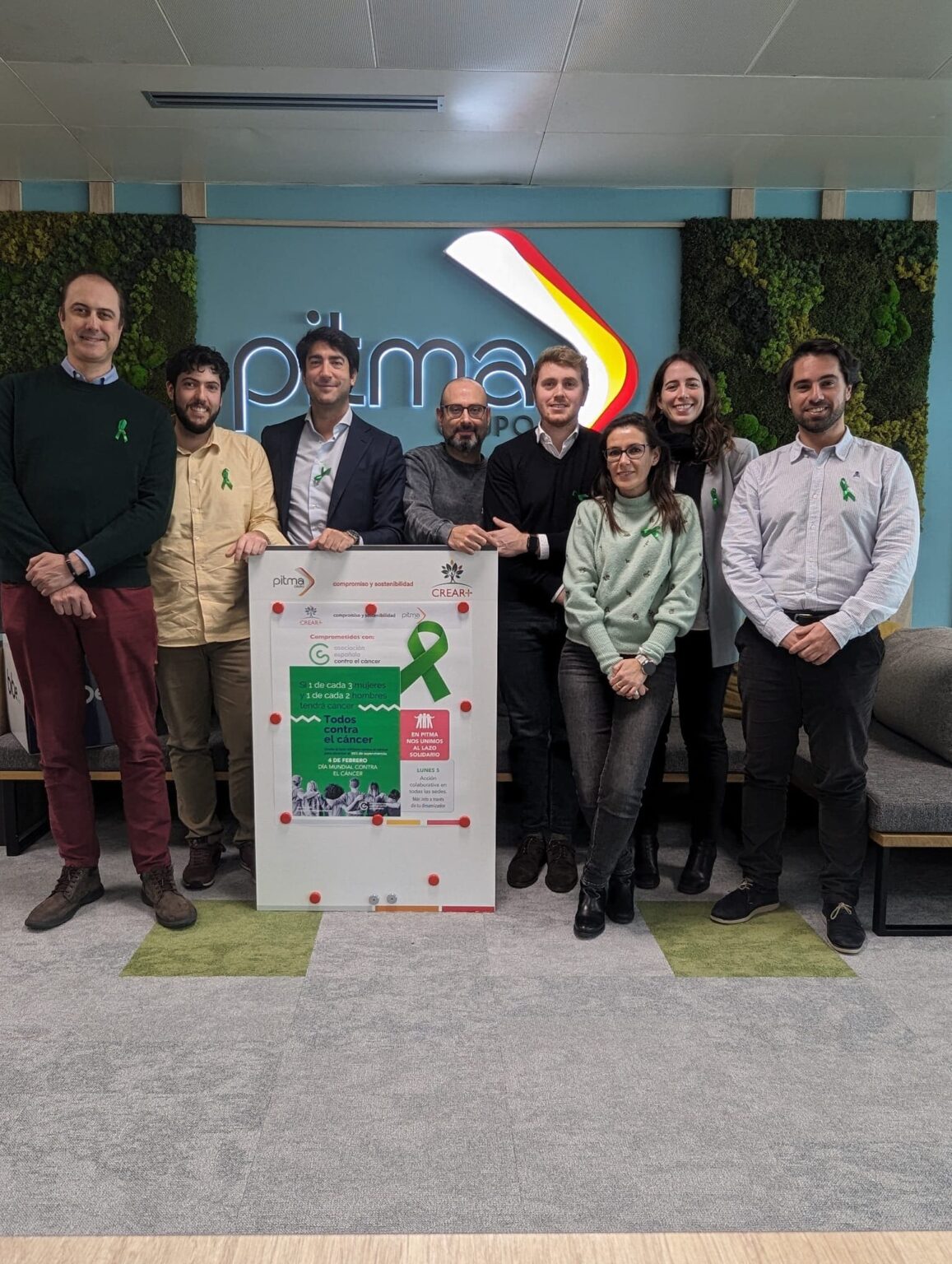 Las empresas del grupo PITMA, unidas contra el cáncer - Grupo PITMA